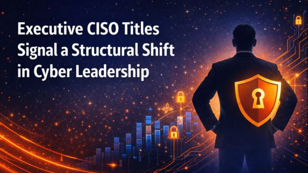 Executive CISO Titles Signal a Structural Shift in Cyber Leadership ...
