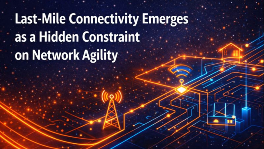 Last-Mile Connectivity Emerges as a Hidden Constraint