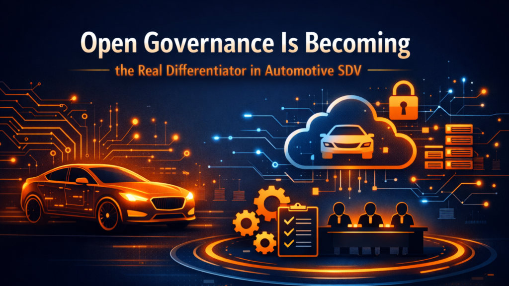 Open Governance Emerges as Key to Automotive SDV