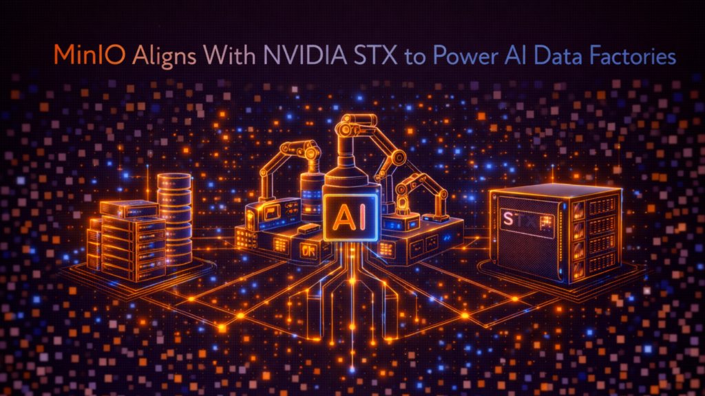 MinIO Aligns With NVIDIA STX to Power AI Data Factories - Efficiently ...