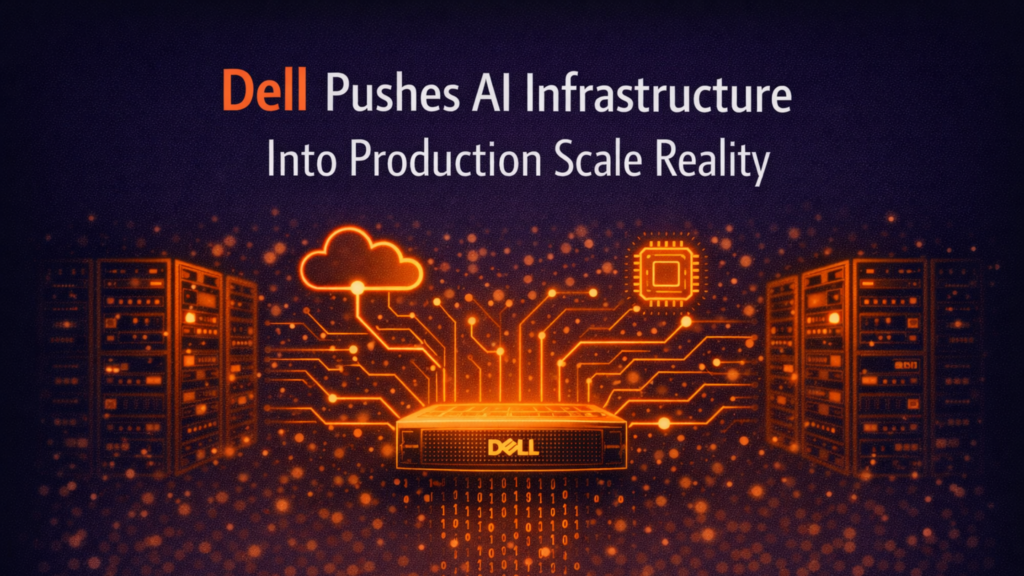 Dell Pushes AI Infrastructure Into Production Scale Reality ...