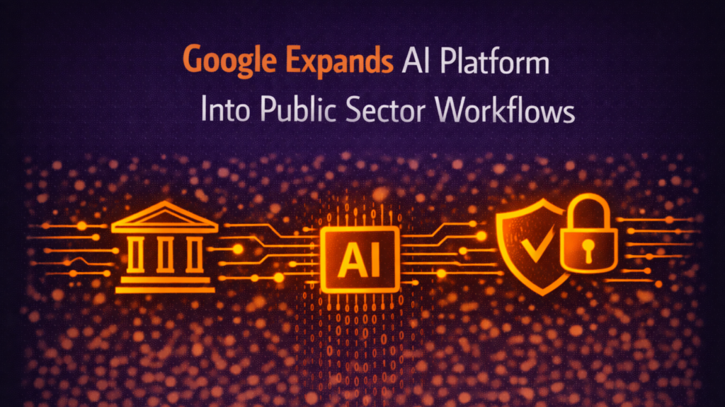 Google Expands AI Platform Into Public Sector Workflows - Efficiently ...